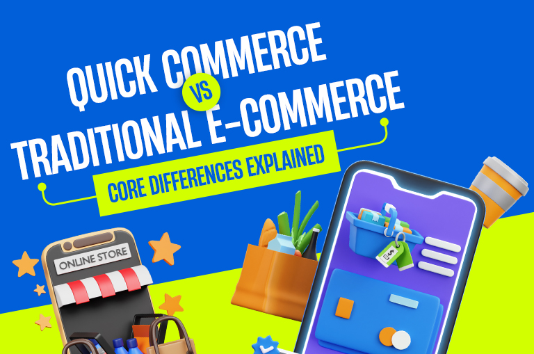 Quick Commerce vs Traditional : Ecommerce SEO Marketing