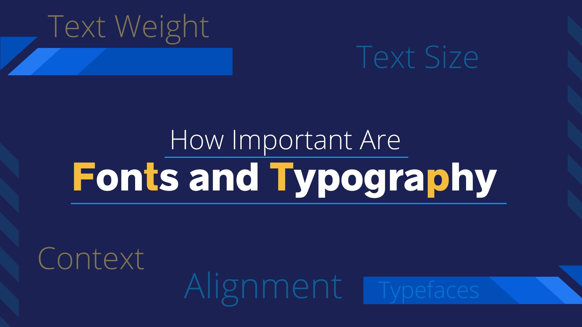 How Important Are Fonts and Typography in Website Designing